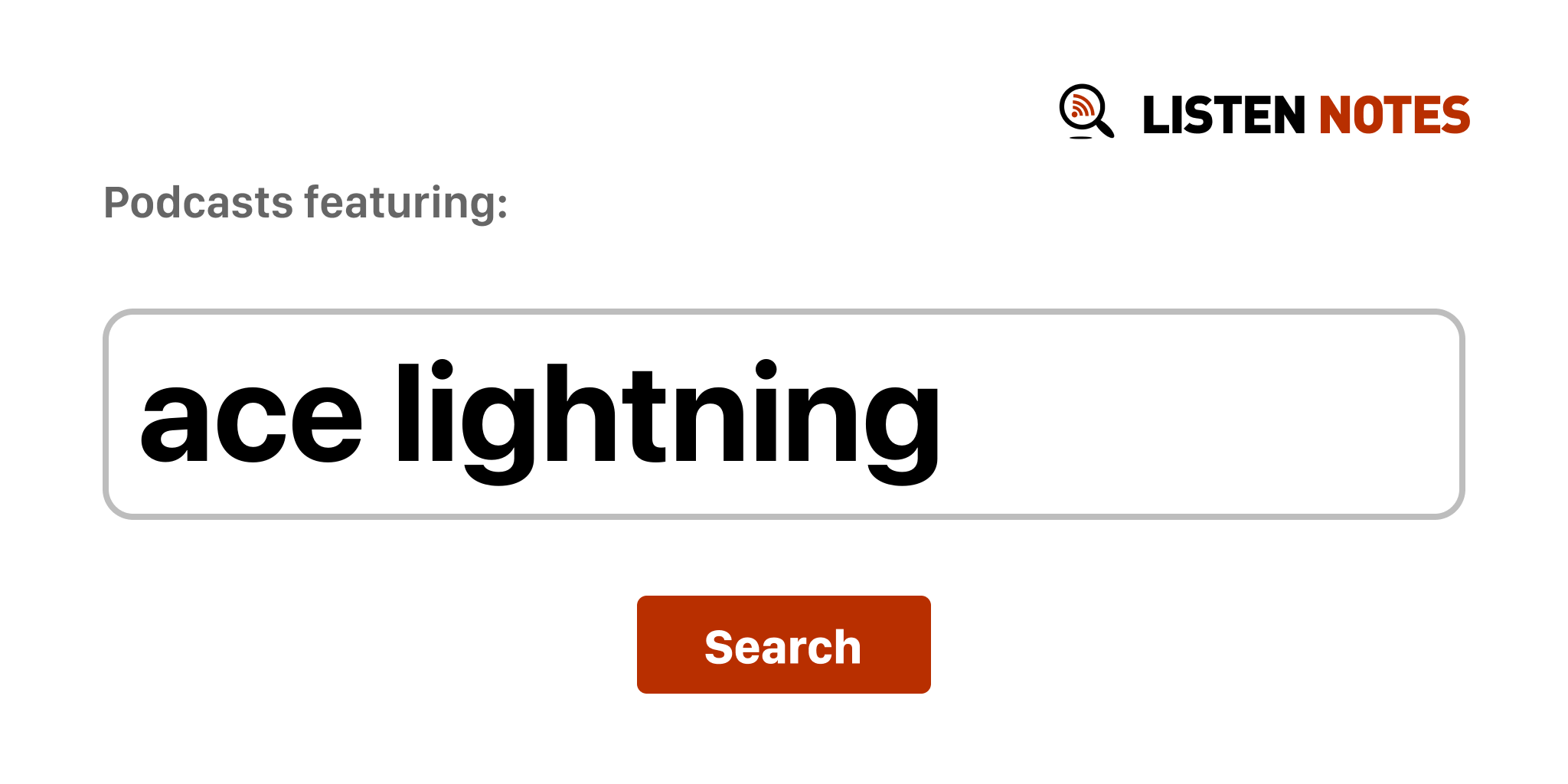 Ace Lightning - أهم حلقات البودكاست